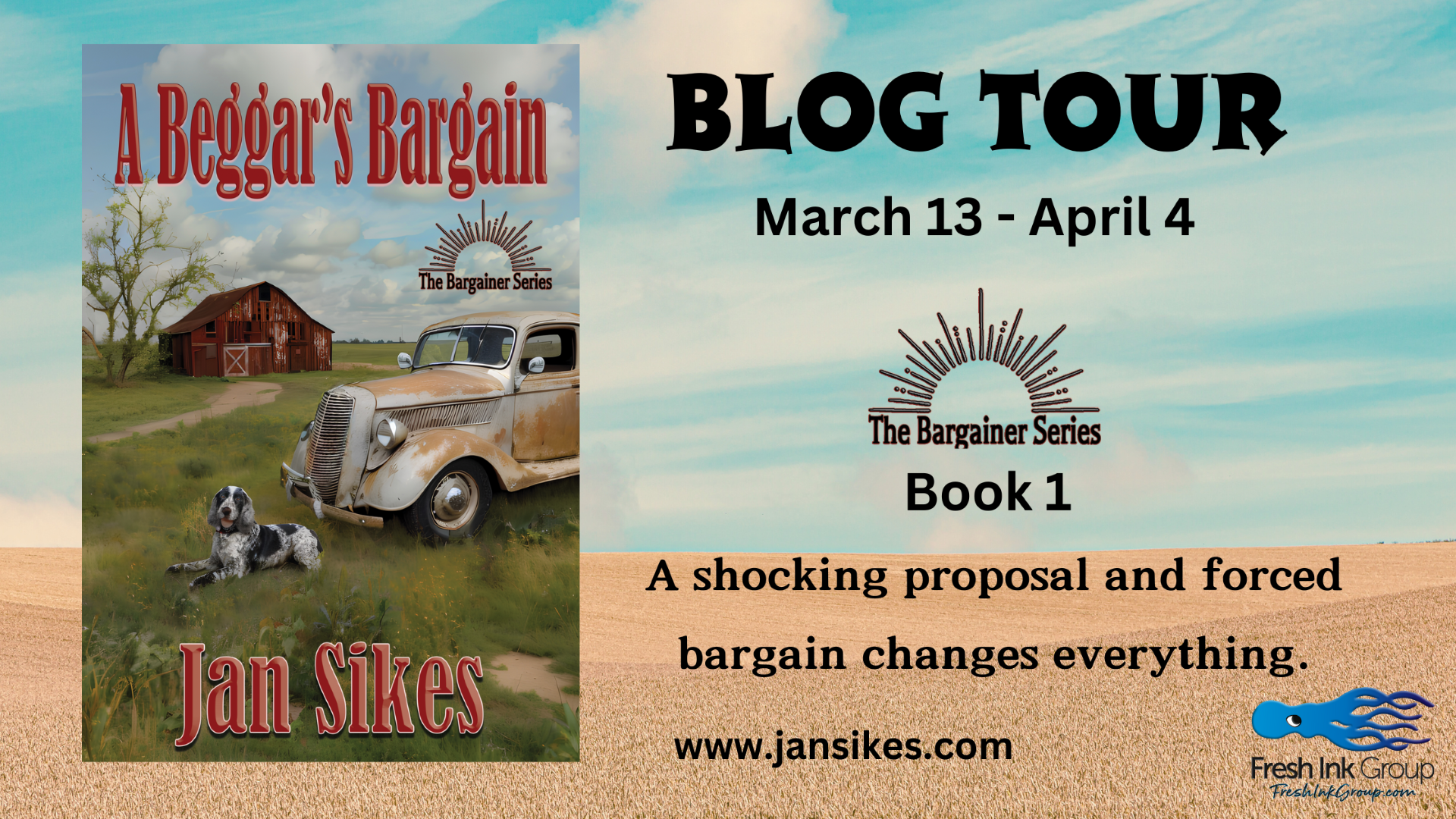Roberta Writes – Blog Tour: A Beggar’s Bargan by Jan Sikes # ...